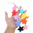 ANXPTIME Multiple Colored Silicone Star Hanging Decoration for Bedroom ...