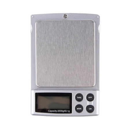 Black+silver Portable Digital Pocket Weighing Balance Scale 300g / 0 ...