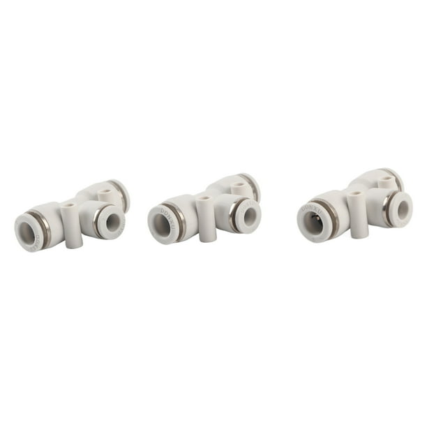 T Type Pneumatic Connector,20Pcs Pneumatic Quick Connector Pneumatic ...