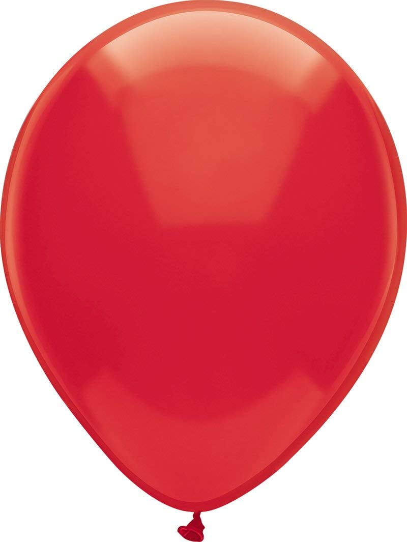 Partymate 72 Real Red Latex Balloons 11" Made In USA. - Walmart.com