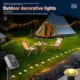 10/20PCS Solar LED Garden Pathway Light 8 Modes Lawn Lamp Outdoor ...