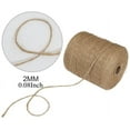 HRX Thick Heavy-Duty Jute Rope, 100 Feet 4-Ply Twisted Twine for ...