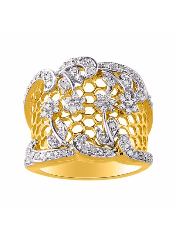 Mesh Ring Gold