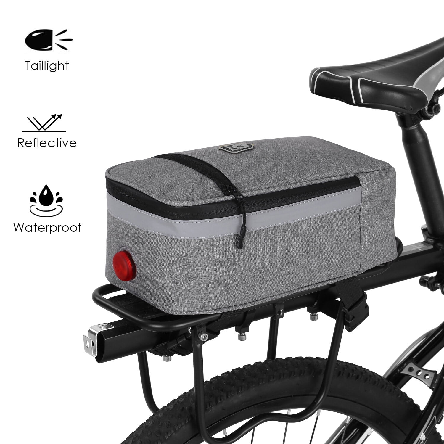 Click here for B-Soul Waterproof Bicycle Trunk Bag Rear Seat Bag... prices