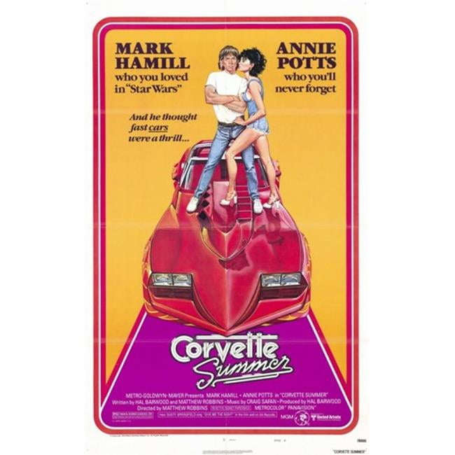 Posterazzi MOV210247 Corvette Summer Movie Poster - 11 x 17 in ...
