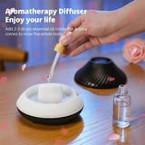 TRIPRO Aroma Fire Flame Diffuser for Essential Oils Small Portable Air ...