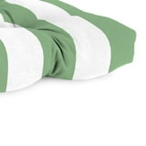 Jordan Manufacturing 43" x 19" Awning Cucumber Green Stripe Rectangular ...