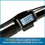 27.5" Concord Step-Thru Electric Commuter Bike, 36V, White, Fits Riders ...