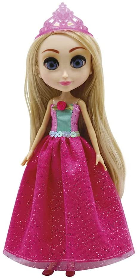 Little Bebops Princess Doll - 10" Doll, with Gorgeous Long Hair to ...