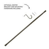 Mainstays Oil Rubbed Bronze Adjustable Tension Window Curtain Rod, 1 ...