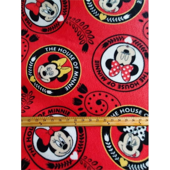 Minnie Mouse Fabric The Yard