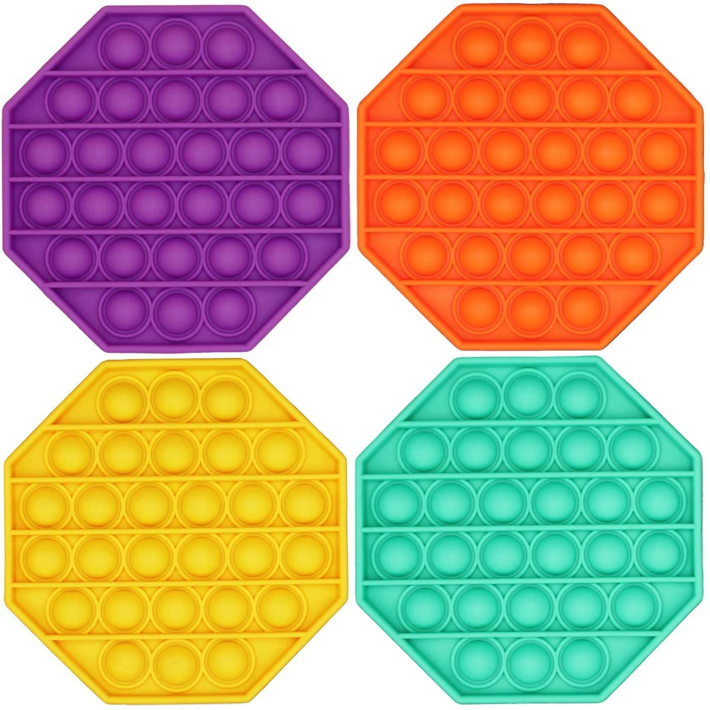 Click here for Kartokner Pop Fidget Toys 4 Pack Push Pop Bubble... prices