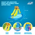 Bestway H2OGO! Mount Splashmore Inflatable Water Park, Slide, Climbing ...