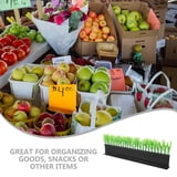 WORGEOUS Grocery Shelf Divider Supermarket Shelf Organizer L-shaped ...