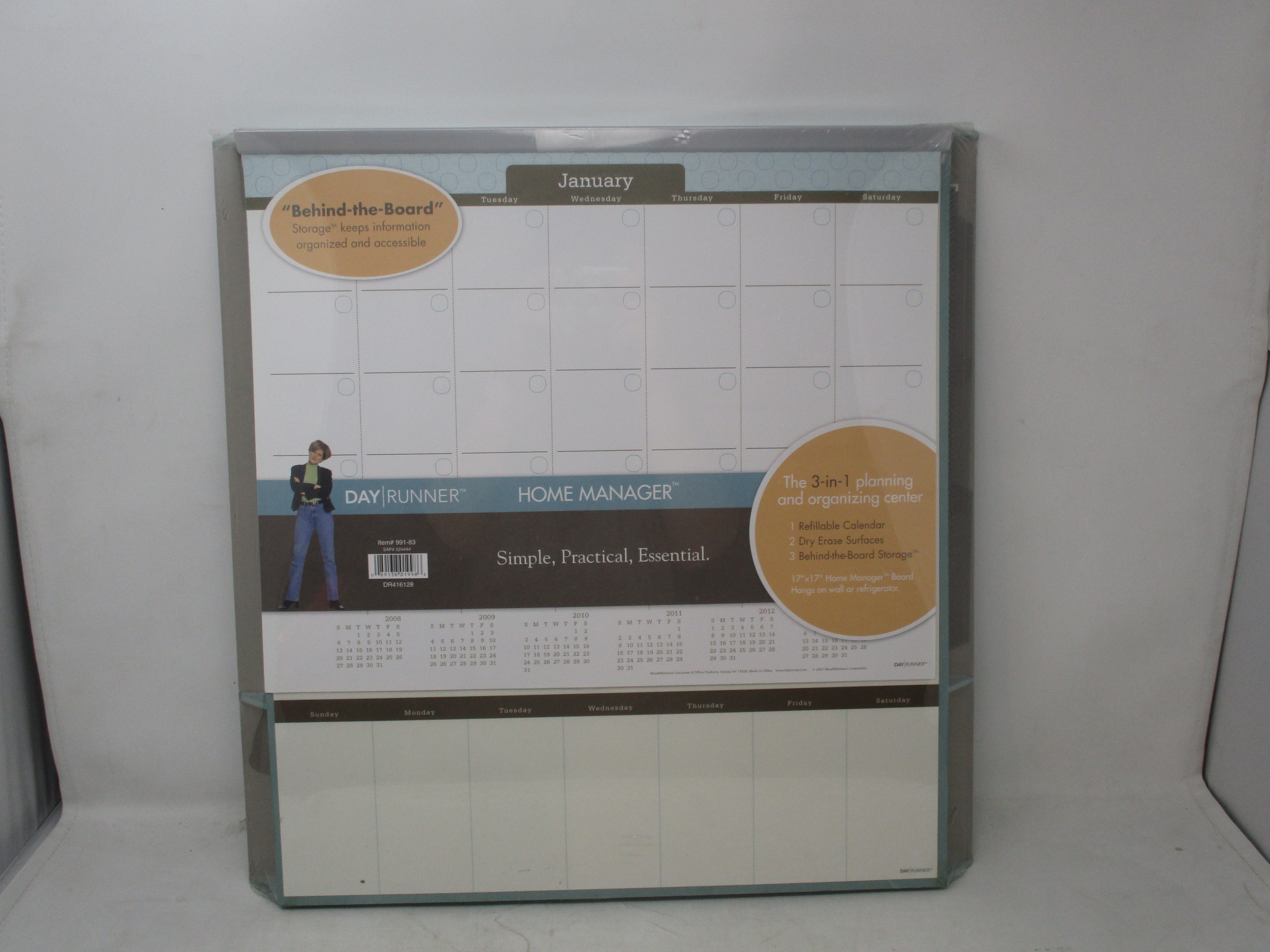 Day Runner Home Manager Behind the Board Calendar - Walmart.com