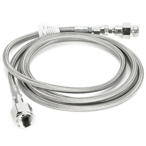 CO2 Hose, CO2 Cylinder Refilling Hose G5/8-14 // TR21-4 CO2 Cylinder Adapter For Soda Machime ...