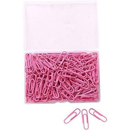PTC Office 180PCS Colored Paperclips Metal Bookmark Memo Note Paper ...