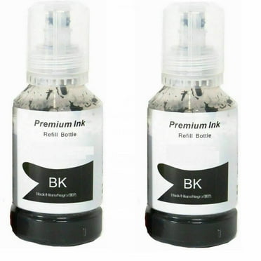 Epson 502 T502 Ecotank Refill Ink, 4 Pack for ET Series Printers (Black ...