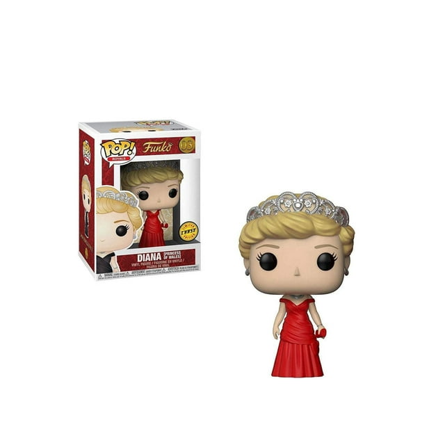 Royal Family Funko POP Vinyl Figure: Diana, Princess of Wales (Red ...