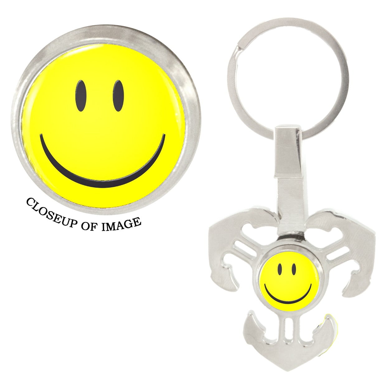 Peace Love Smiley Face