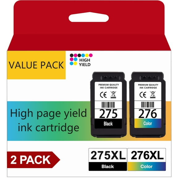 Genuine Canon PIXMA TS3522 Ink (Black & Tricolor) OEM for Canon TS3522 ...
