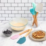 Thyme & Table Silicone Utensils, 5 Piece Set, Spatulas and Basting ...