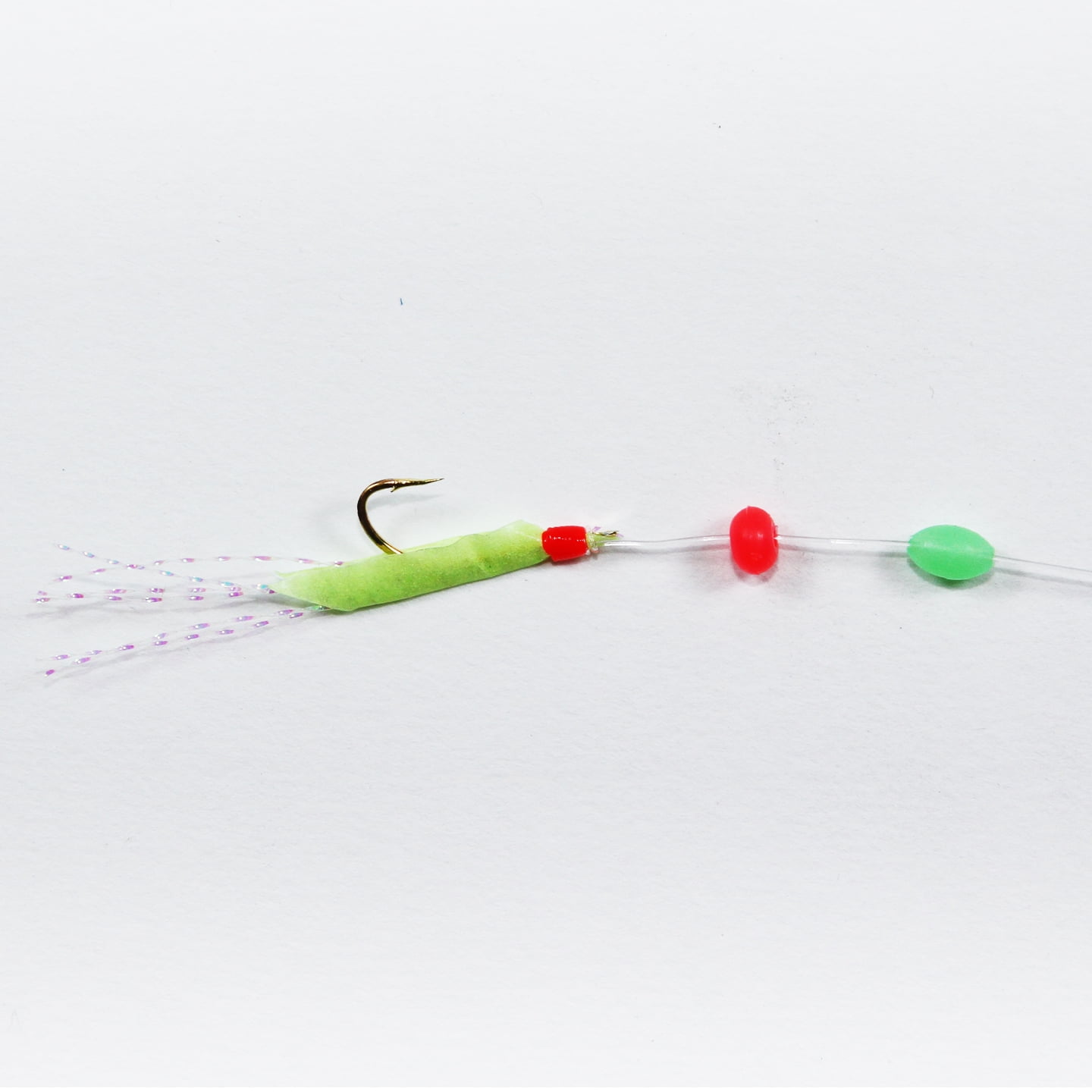 Ahi USA Glow Fish Skin Sabiki Bait Rig #14 - Walmart.com