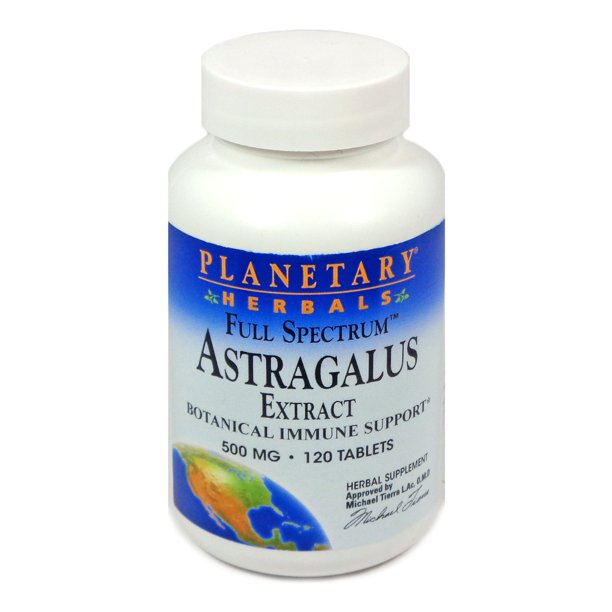 Planetary herbals full spectrum astragalus extract tablets, 120 ct ...