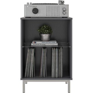 Crosley Soho Turntable Stand, Black - Walmart.com