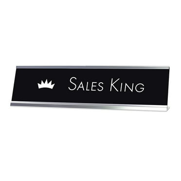 Signs ByLITA The Big Cheese Desk Sign, novelty nameplate (2 x 8 ...