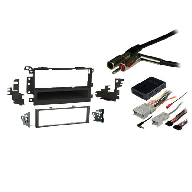 Fits Chevy Colorado 2004-2012 Single DIN Harness Radio Install Dash Kit ...