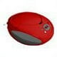 Portable MP3/CD Player, Red - Walmart.com