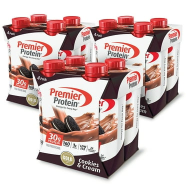 Premier Protein Shake, Chocolate, 30g Protein, 11 fl oz, 12 Ct - Walmart.com
