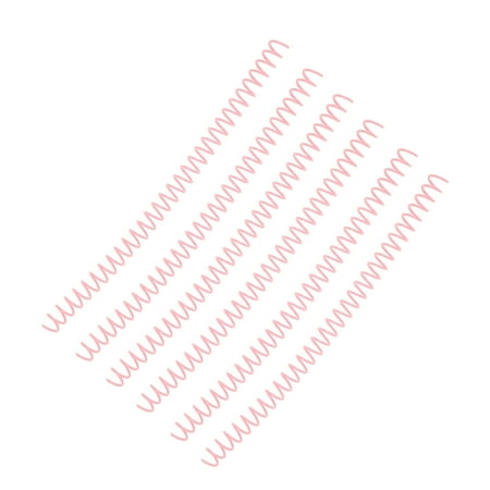 Spiral Binding Coil, 30 Holes Sheet Binding Comb For Paper Pink ...