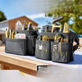 Bravex Tool Belt Suspenders, Tool Vest Pro Ultra 20 Bags H-Style ...