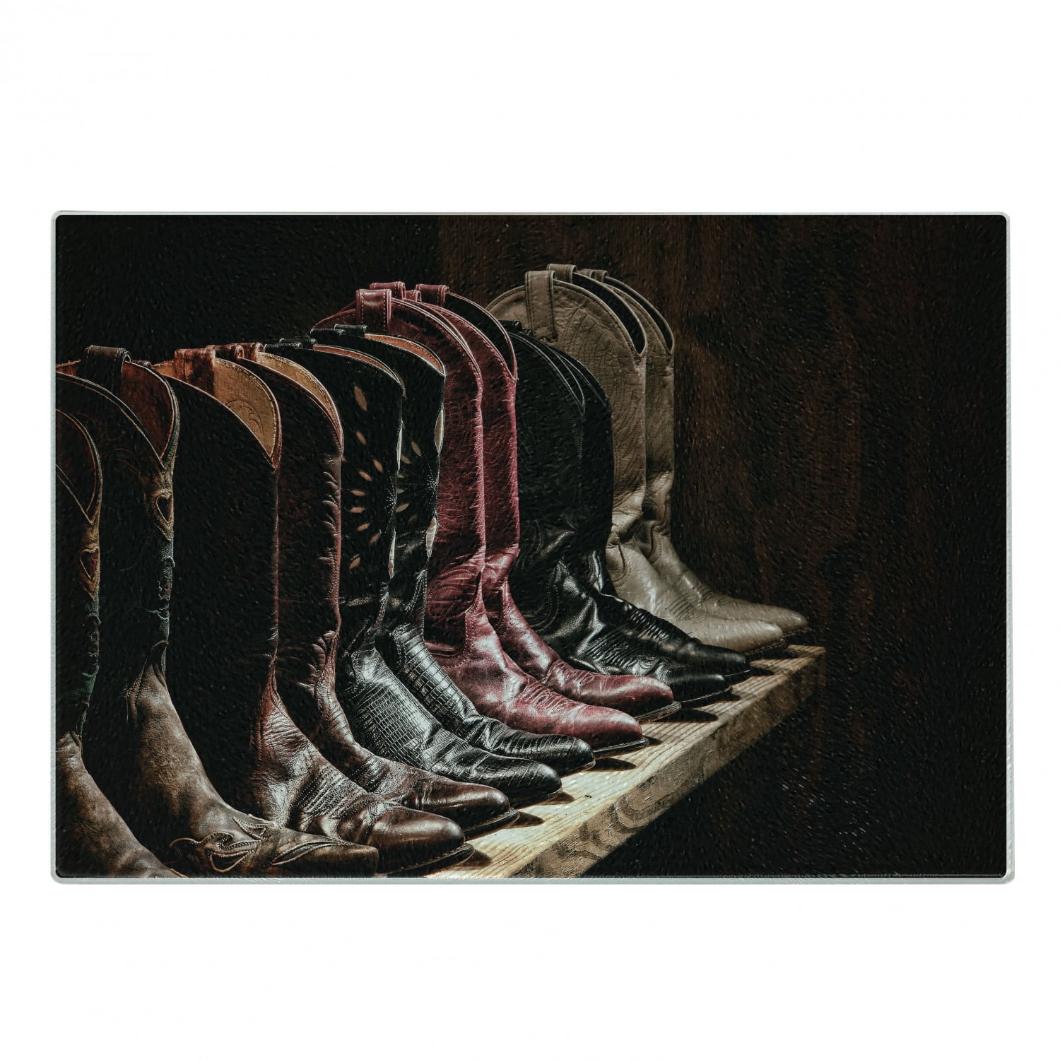 Western Cutting Board, Photograph of Various Type of Rodeo Cowgirl ...