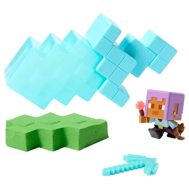 Minecraft Mob Head Minis Action Figures, Video Game Character Figure ...