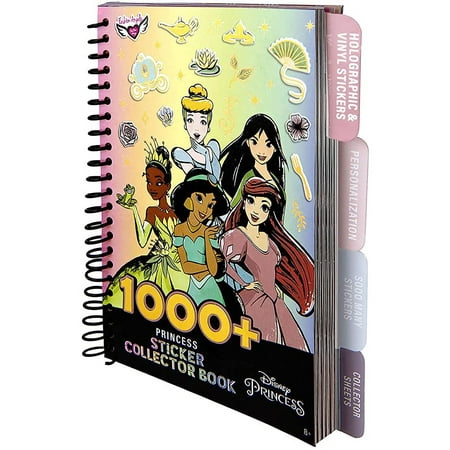 Disney Princess Fashion Angels 1000+ Collectible Stickers Book ...