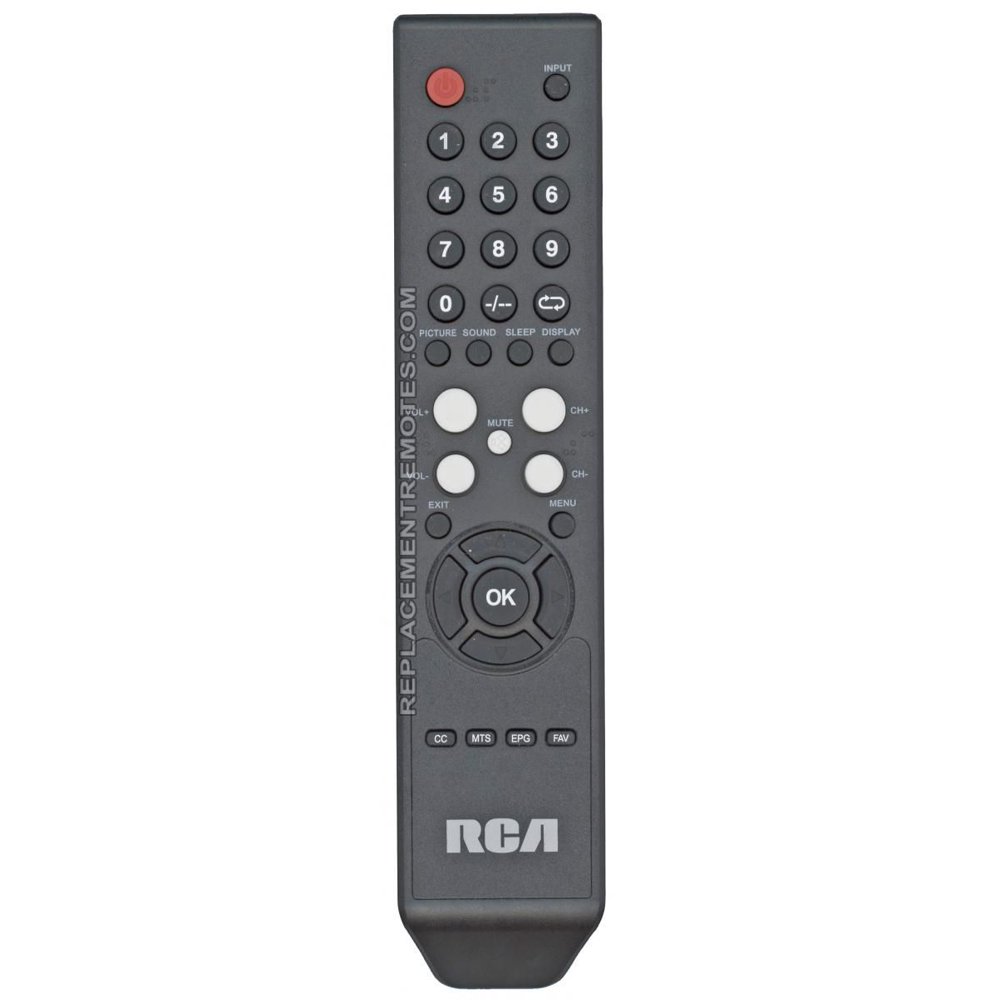 RCA RLED4250A remote (p/n: RLED4250A) TV Remote Control (new) - Walmart ...