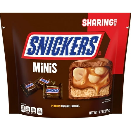 Snickers Giant Candy Bar, 1 Lb Share Size, Big Chocolate Gift ...