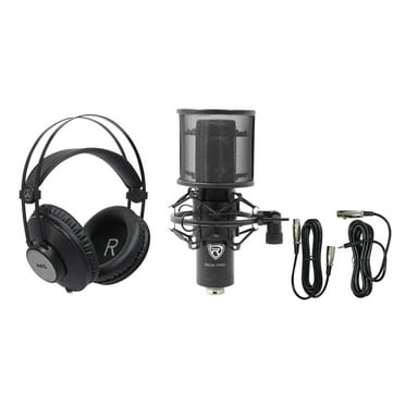 Rockville Home Music Equipment Studio Recording Full Setup Kit ...