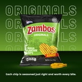 Zambos Premium Originals Ridged Plantain Chips with Salt, 5.30 oz Bag ...