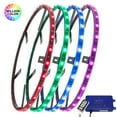 LEDGlow 4pc 15-1/2" Million Color LED Wheel Ring Light Kit - Walmart.com