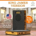 Electronic Holy Bible Audio Player in English for Seniors, Kids and The ...