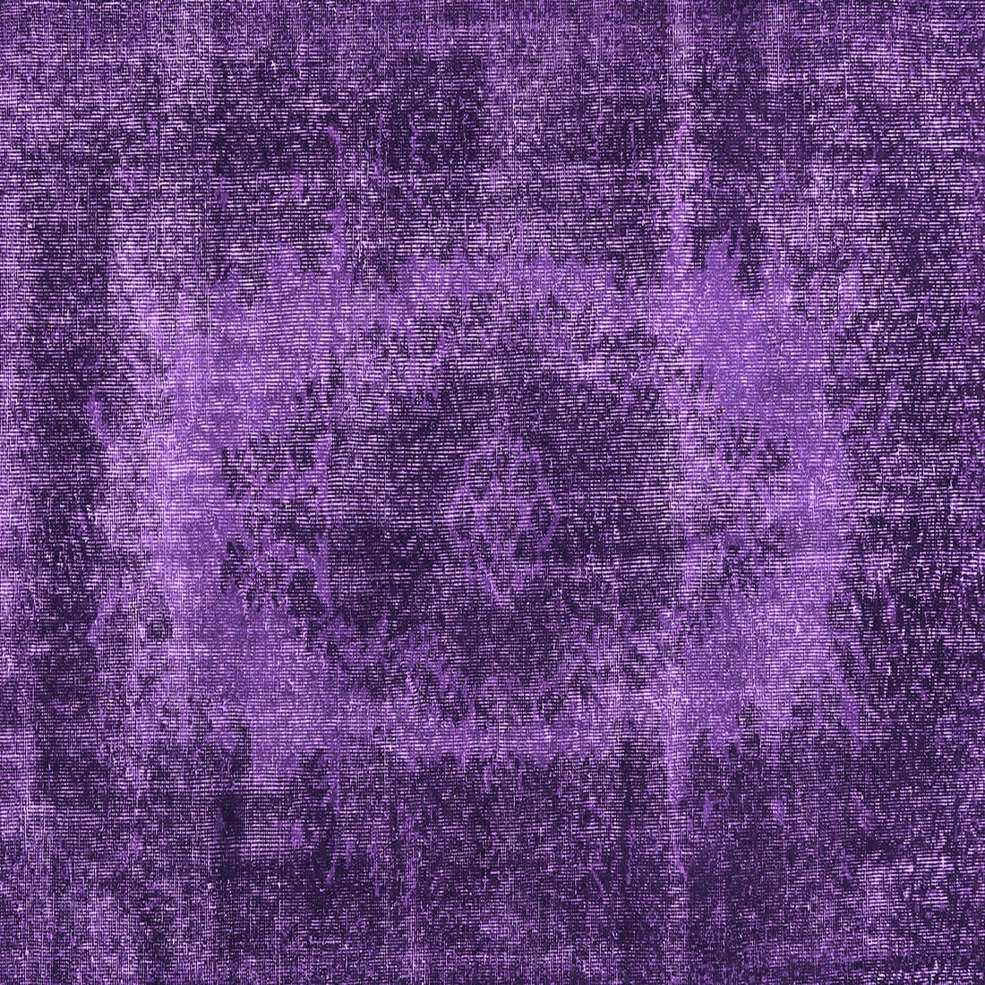 Ahgly Company Indoor Square Persian Purple Traditional Area Rugs, 7 ...