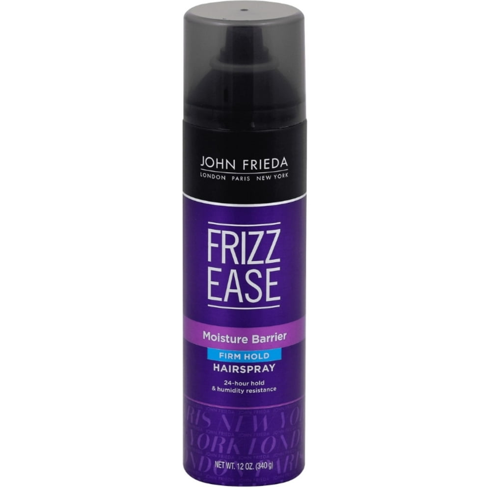 John Frieda Frizz Ease Moisture Barrier Firm Hold Hairspray 12 oz (Pack ...