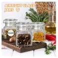 Spice Jars 20 Pack 4 oz Glass Jars with Airtight Lids, Labels & Funnel ...