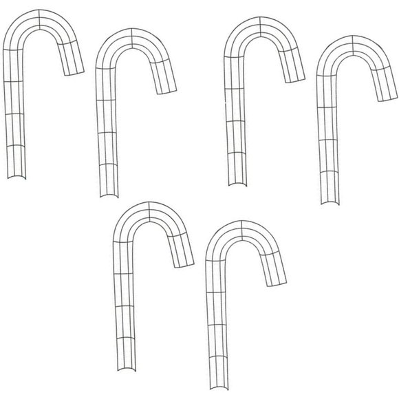 Candy Cane Wreath Frame