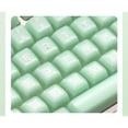 Jade White Translucent ABS Double-shot Keycap Set for Mechanical ...