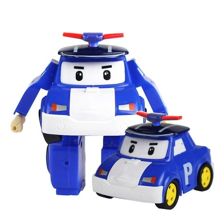 Blue Robocar Poli Action Figure Robot Educational Kids Toy | Walmart Canada
